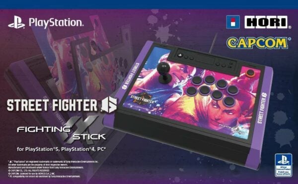 HORI PlayStation 5 Fighting Stick Alpha (Street Fighter 6 Edition)